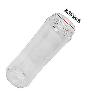 Replacement Cup Parts Compatible with Oster My Blend Blender BLSTPB models and BLSTP2, (2 Pack) 20 OZ Sport Bottle with Lid