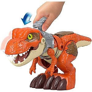 Fisher-Price Imaginext Jurassic World Camp Cretaceous Indominus Rex and T. Rex, Dinosaur Toy Set for Preschool Kids Ages 3-8 Years