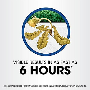 Roundup Weed & Grass Killer₄ with Pump 'N Go 2 Sprayer, Use In and Around Flower Beds, Trees & More, 1.33 gal.