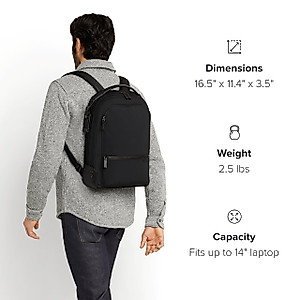 TUMI(トゥミ) Men's Backpacks, Black, One Size