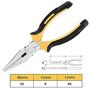 YÁSEZ Car Tire Repair Tool Kit Studding Set Auto Motorcycle Tubeless Puncture Plug Garage with Rubber Strip