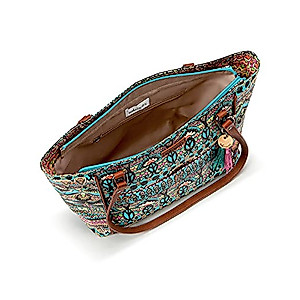 Sakroots Metro Tote (One Size, Aqua One World)