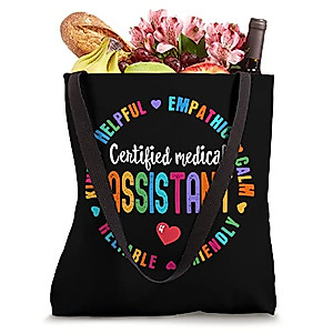 CMA Certified Medical Assistant Team Nurse Registered RMA Tote Bag