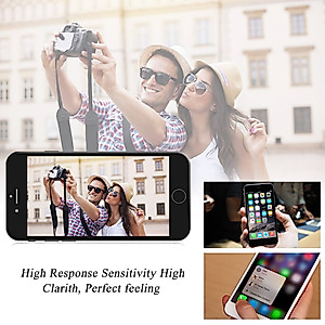 for iPhone 8 Plus Screen Replacement Black, FFtopu iPhone 8 Plus LCD Display & Touch Screen Digitizer Frame Full Assembly Set with Free Repair Tool Kit for iPhone 8 Plus (5.5'')