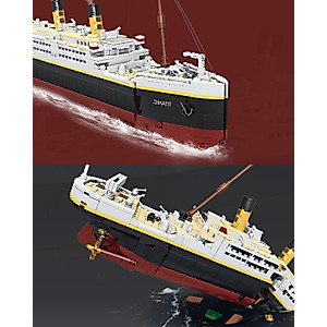 dOvOb Titanic Model Building Blocks Set, 2022 Pieces Bricks, Compatible with Major Brands
