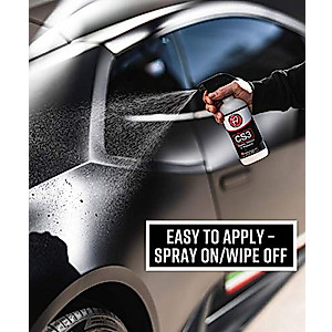 Adam’s CS3 Clean, Shine, & Protect | Ultimate Top Coat Waterless Wash & Wax Ceramic Spray Coating | All-in-One Cleaner, Polish, Hydrophobic Polymer Paint Sealant Protection (12oz) (Collection)