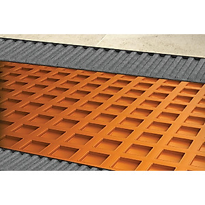 Schluter All-Set Modified Thin-Set Mortar - Ideal for Ditra and Kerdi Systems, Suitable for Ceramic, Porcelain, Stone Tile, Interior and Exterior Use - Grey, 50 Lbs - SETA50G