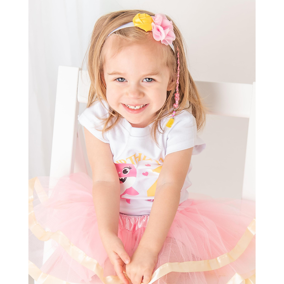 Luke and Lulu Baby Shark Birthday Outfit Girl Design - 2nd Birthday Girl