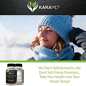 KaraMD Lectin Guard | Lectin Blocker Gut & Colon Health Supplement | Slippery Elm, Bladderwrack, Sodium Alginate, Okra, Kiwi & Papaya | Natural Vegan Friendly, Non-GMO & Gluten Free (30 Servings)