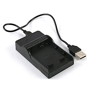 Smart Slim Micro USB Battery Charger for Canon PowerShot SX620 HS, SX720 HS, SX730 HS Digital Camera