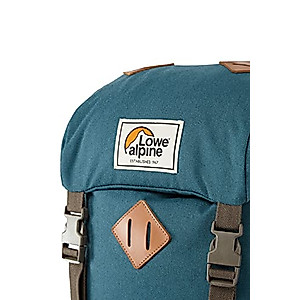 Lowe Alpine Klettersack Vintage Backpack for Hiking and Outdoors, Mallard Blue,