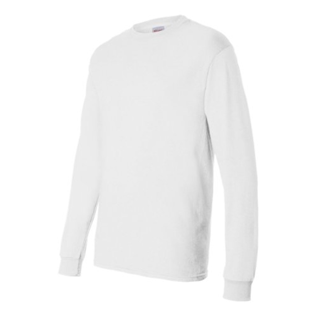 Hanes Men's Essentials Long Sleeve T-shirt Value Pack (2-pack), White,Large