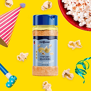 Popcorn Kernels Popcorn Seasoning Movie Theater Gift Basket Set, Bulk Popcorn Kernels With Classic Salted Butter Flavoring Set, Non-GMO Gluten Free, Includes 6 Popcorn Bags Movie Night Supplies Gifts