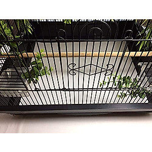 Bird Cage Liners - Poly Coated - Large Cages - Custom Size - 100 Pre-Cut Sheets - Up to 250 Ft of Paper