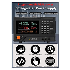 Arionyx Laboratory 110V Input Transformer 30V 60V 150V 200V 300V 400V 500V 600V 800V 10A 30A 50A 60A 100A Programmable DC Power Supply(100V 10A 10mV 10mA)