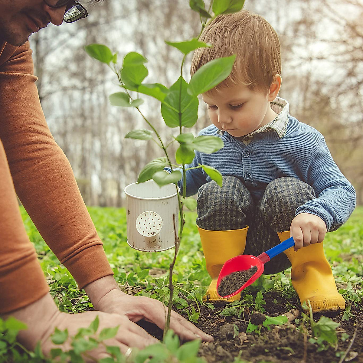 3pcs Beach Shovel for Kids Age 3-10, Large 10 Inch Sand Shovel Heavy Duty Thick Plastic Sand Scoops Great for Beach Toys for Kids, Sand Toys for Toddlers, Outdoor Sandbox Toys