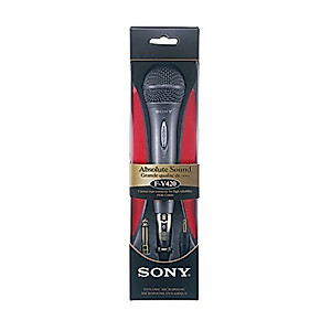 Sony F-V420 Uni-Directional Vocal Microphone with Gold-Plated Mini-Plug
