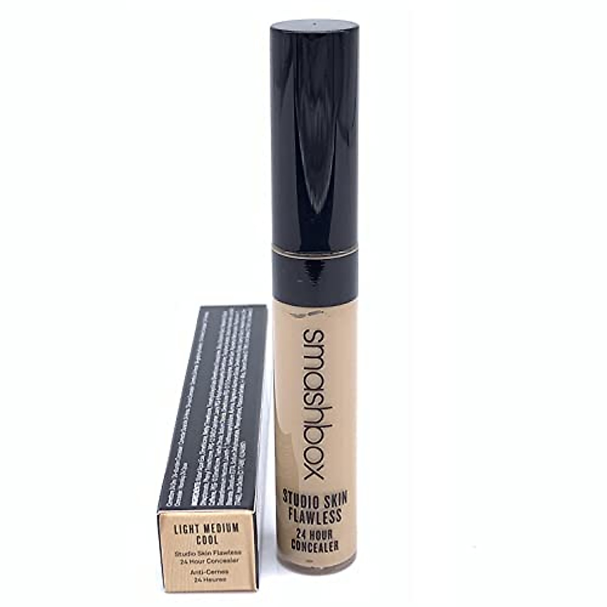 Smashbox Studio Skin Flawless 24 Hr Concealer Light Medium Cool 0.27 Ounce, clear