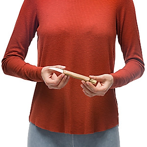 REDECKER Mushroom Knife with Bristles, Oiled Beechwood Handle, Made in Germany