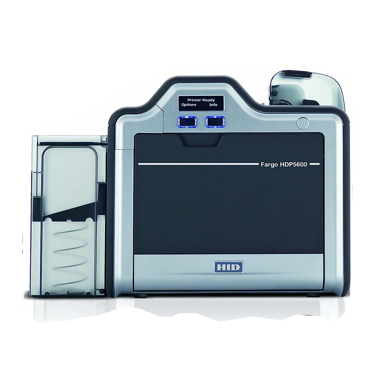 Fargo HDP5600 Single-Side ID Card Printer & Supplies Bundle with Card Imaging Software 93600