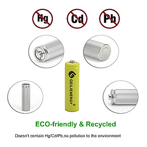 GLEPOWEER 8 Pack Solar Light AA Rechargeable Batteries Ni-CD 600mAh,NiCd AA Rechargeable Batteries Compatible for Solar Lights Solar Lamp