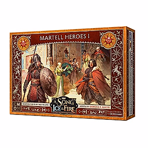 A Song of Ice and Fire Tabletop Miniatures Game Martell Heroes I Box Set (Multilingual Edition) - Strategy Game for Adults, Ages 14+, 2+ Players, 45-60 Minute Playtime, Made by CMON