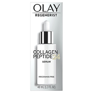 Olay Regenerist Collagen Peptide 24 Serum, Fragrance-Free, 1.3 fl oz