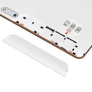 HD Tablet, 1280 x 800 Resolution Full HD 64GB 10.1in Tablet PC Dual SIM Dual Standby Calling Octa Core CPU Processor Three Card Slot Design WiFi 4G Calling Tablet for Android9.0(US Plugs 110-240V)