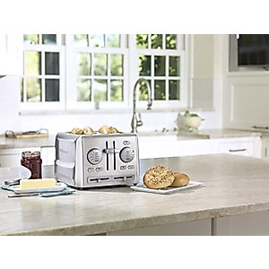 Cuisinart CPT-640P1 4-Slice Custom Select Toaster, Stainless Steel