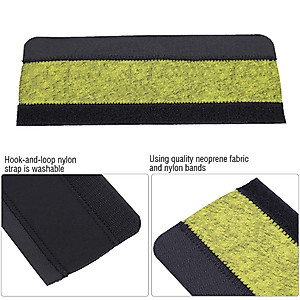 VGEBY1 Bike Chain Protector, Decal Chainstay Frame Guard Chain Cover for Mountain Bikes(Yellow)