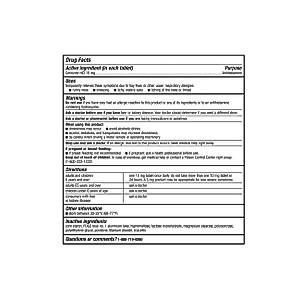 Kirkland Signature Aller-Tec Cetirizine Hydrochloride Tablets, 10 mg, 365 Count