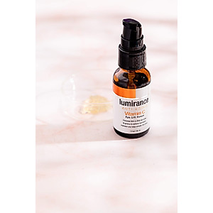 Lumirance Vitamin C Eye Lift Serum, Minimizes the Look of Wrinkles and Crows Feet, Helps with Firming and Dark Circles, 30ml/1 fl oz