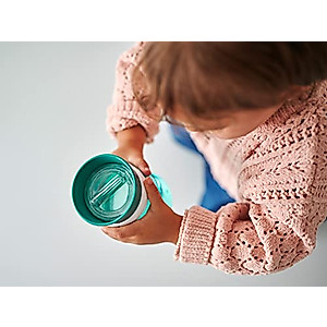 Mepal Mio – 360° Training Cup Deep Blue – Leak-proof Cup from 9 Months – Dishwasher Safe