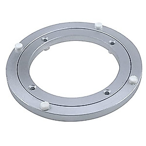 Pastlla 6" / 150MM Rotating Bearing Turntable Round Dining Table Smooth Swivel Plate Heavy Duty Lazy Susan Rotating Turntable Bearing for Dining-Table