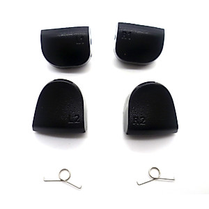 Trigger L1 R1 L2 R2 Shoulder Buttons & Springs Set Replacement Compatible with Sony Playstation 5 PS5 Controller (1pc)