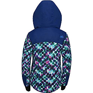Arctix Kids Suncatcher Insulated Winter Jacket, Royal Blue/Bluebird Dots, Medium