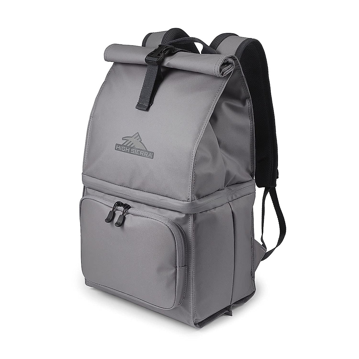High Sierra Beach N Chill Cooler Backpack, Steel Grey/Mercury, One Size