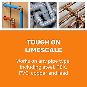 Capacitive Electronic Water Descaler System - Alternative No Salt Water Softener System for Whole House, Reduces the effects of Limescale [CWD48, Max 4" Pipe]