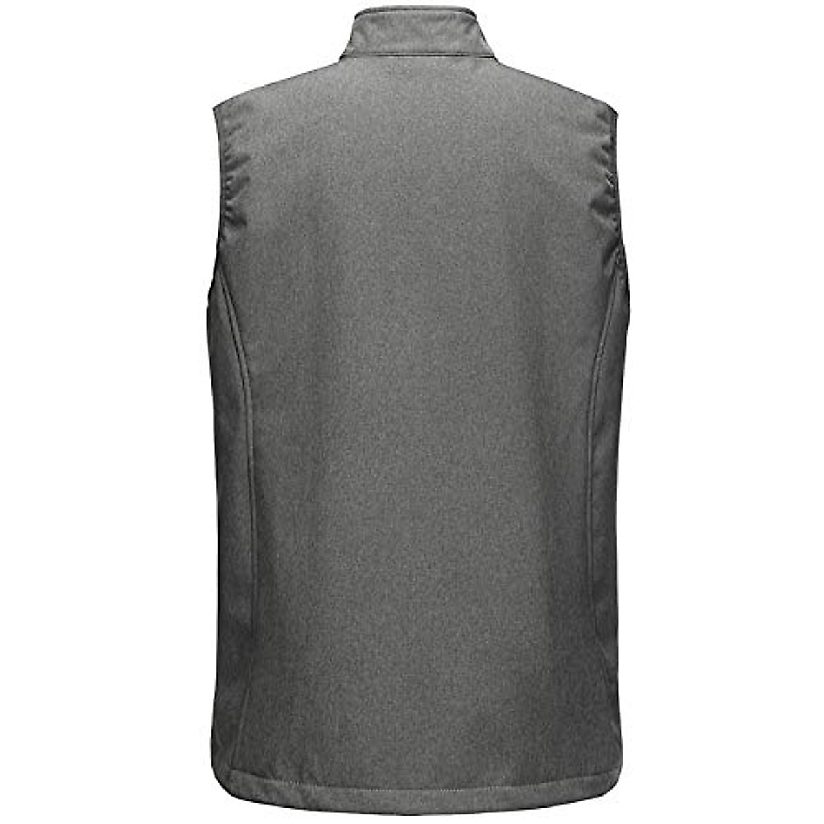 Outdoor Ventures Men's Running Vest Outerwear, Lightweight Windproof Fleece-Lined Softshell Sleeveless Jacket for Golf