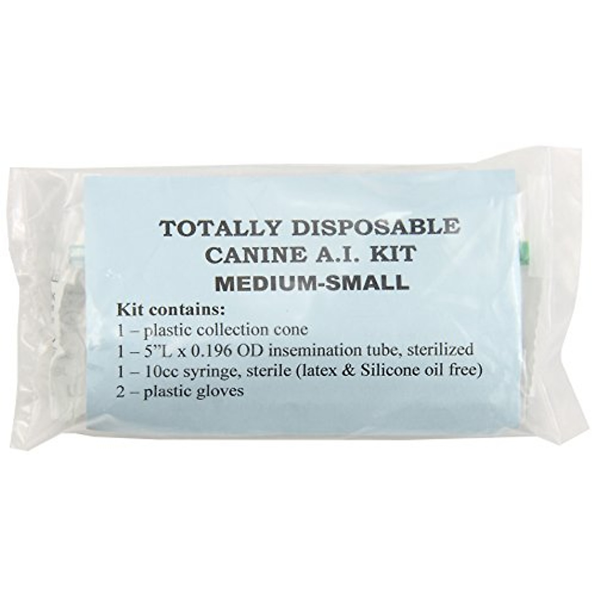 Henke, Sass, Wolf Disposable Canine Artificial Insemination Kits, Small/Medium