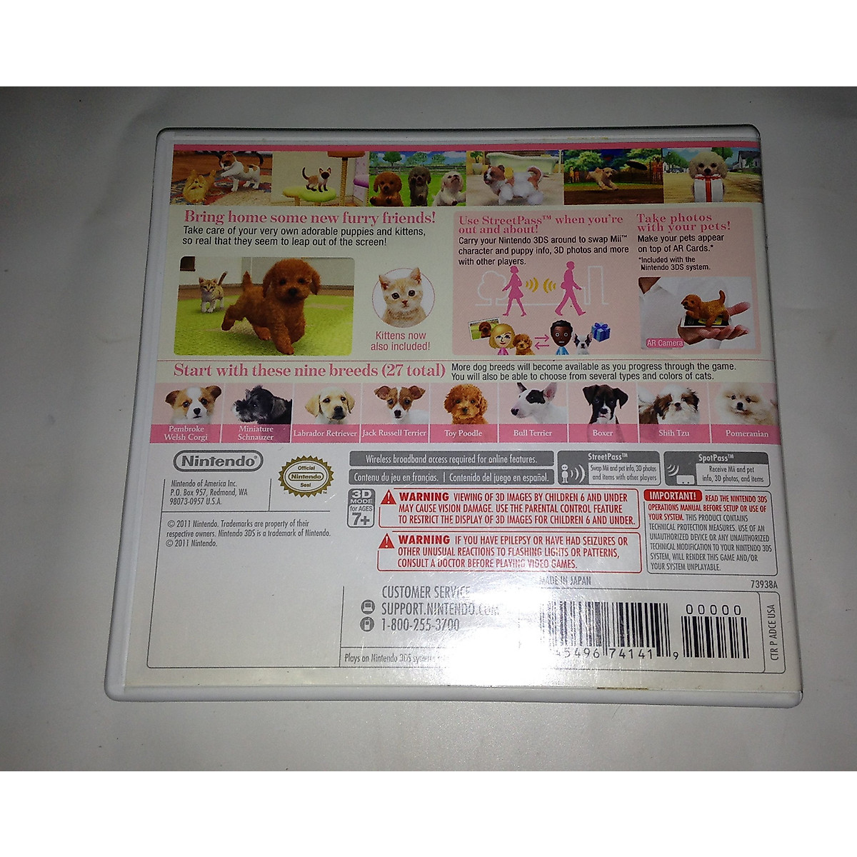 Nintendogs + Cats: Toy Poodle and New Friends