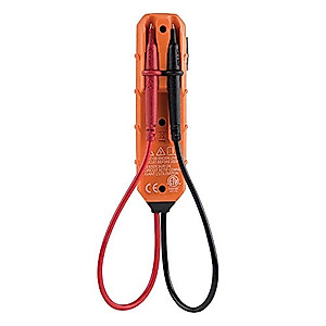 Klein Tools ET45 Voltage Tester, AC Voltage, DC Voltage, Low Voltage Electric Tester, No Batteries Needed
