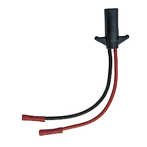 Sierra WH10600-1 V-Groove Female Motor Side Trolling Motor Socket 12V with Butt Connectors - Each