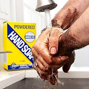 Banner Chemical Borax Powdered Hand Soap, Heavy Duty Industrial Hand Wash Removes Grease, Grime and Oil from Hands for Auto Mechanics and Industrial Workers, Compare to Boraxo (5 Pounds)