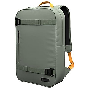 Db Journey The Essential Backpack | Sage Green | 17L | Fits Textbooks & Laptops, Roomy, Skateboard Straps, Minimalist Design