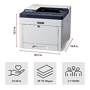 Xerox Phaser 6510/DN Color Printer, Amazon Dash Replenishment Ready