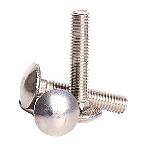 Bolt Base 8mm A2 Stainless Steel Coach Bolts Cup Square Carriage Bolt Screws DIN 603 M8 X 120 - 2