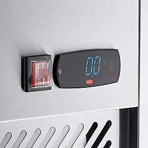 Commercial 2 Solid Door Freezer - Top Mount Compressor - 49 Cu. Ft.