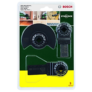 Bosch 2607017323 Multi-Cutter „Wood“ For Multifunction Devices 3 Pcs