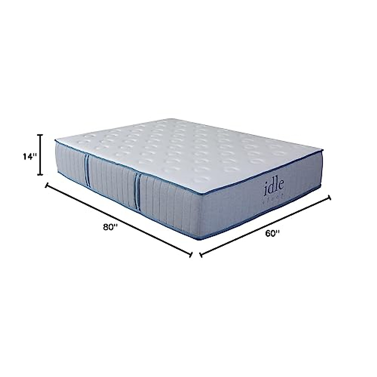 Queen Mattress, 14 Inch Memory Foam Mattress Queen for Back Pain, Gel Mattress in a Box, Made in USA, 5 Layers of Comfort, CertiPUR-US Certified